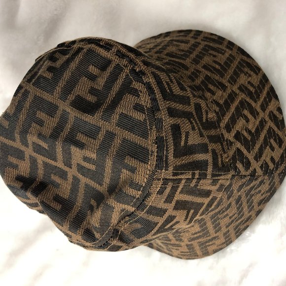 Fendi | Accessories | Fendi Signature Knitted Bucket Hat | Poshmark